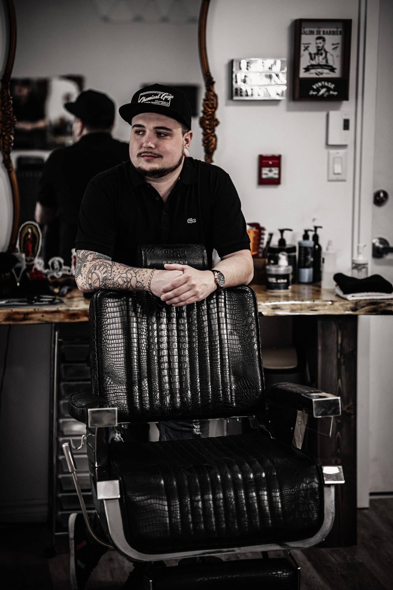 Le Barbier privé : salon décontracté | Bizzbook